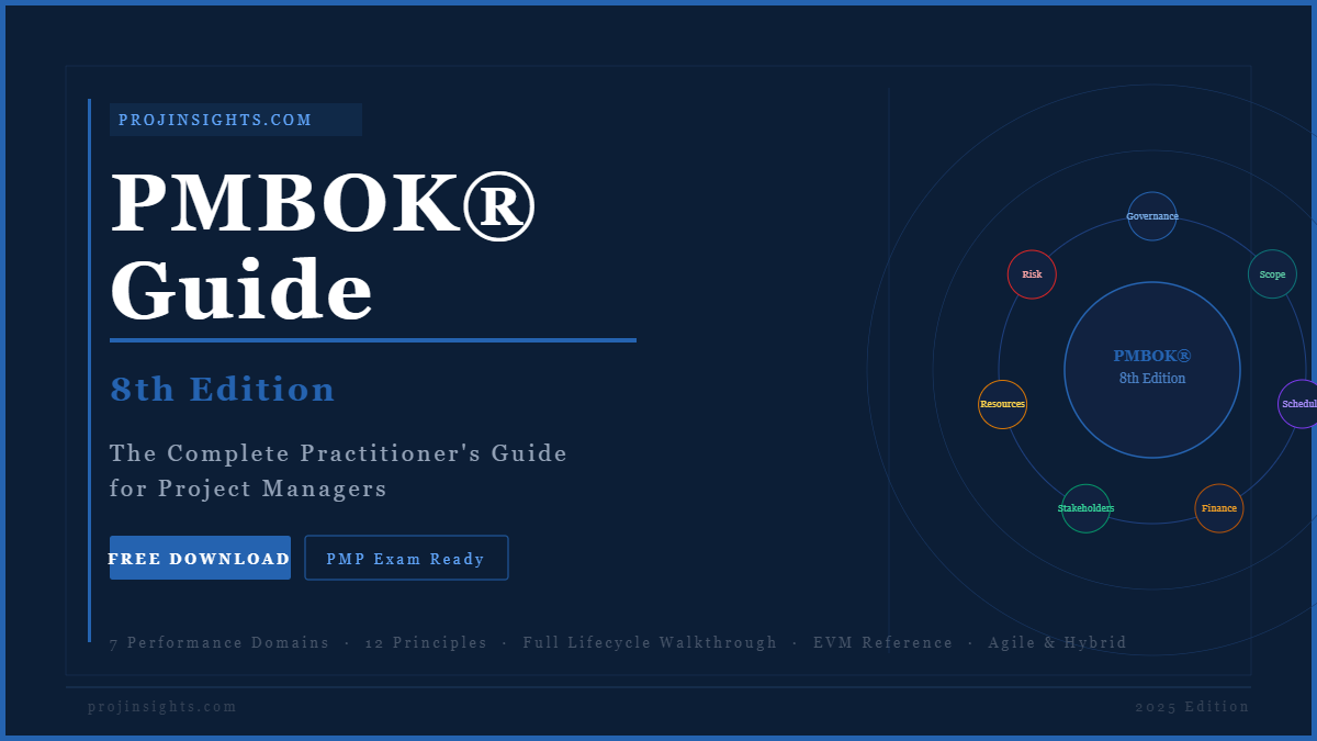 PMBOK Guide 8th Edition: The Complete Practitioner's Guide - ProjInsights